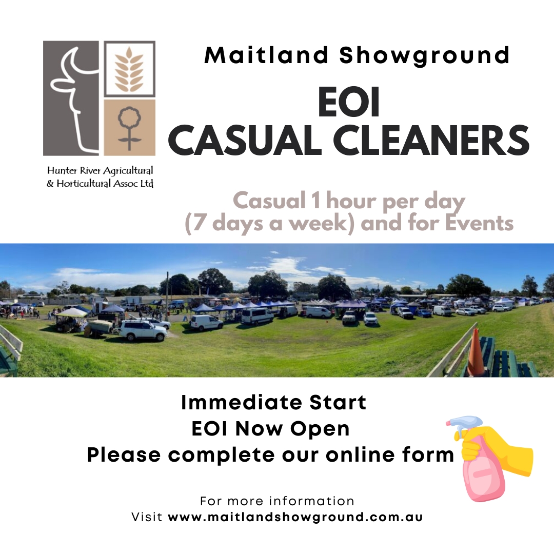 Maitland Showground | Events, Markets, Camping